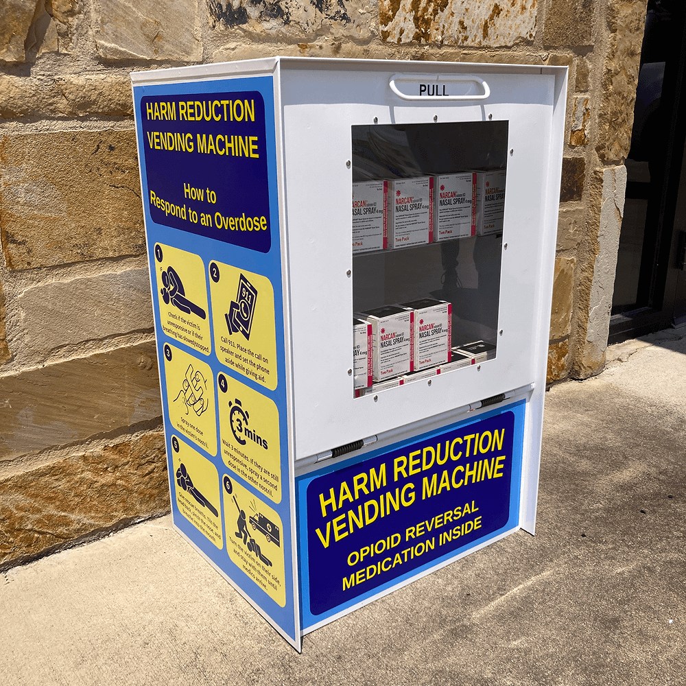 Harm Reduction Vending Machine | The PorchBox